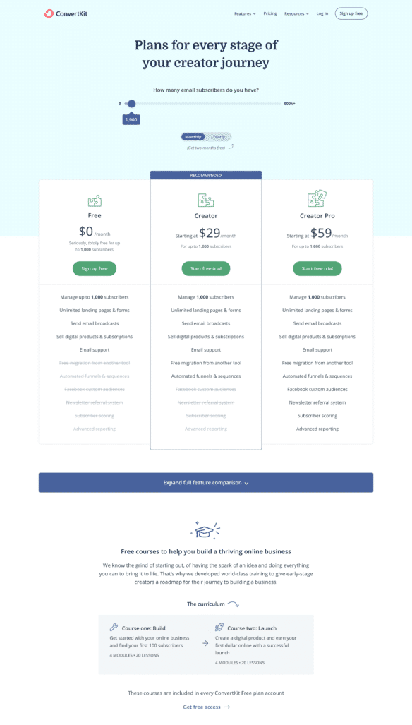 18 Stunning Pricing Page Examples To Boost Your Revenue