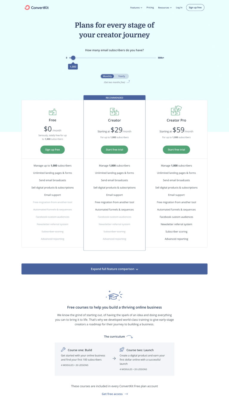 18 Stunning Pricing Page Examples To Boost Your Revenue